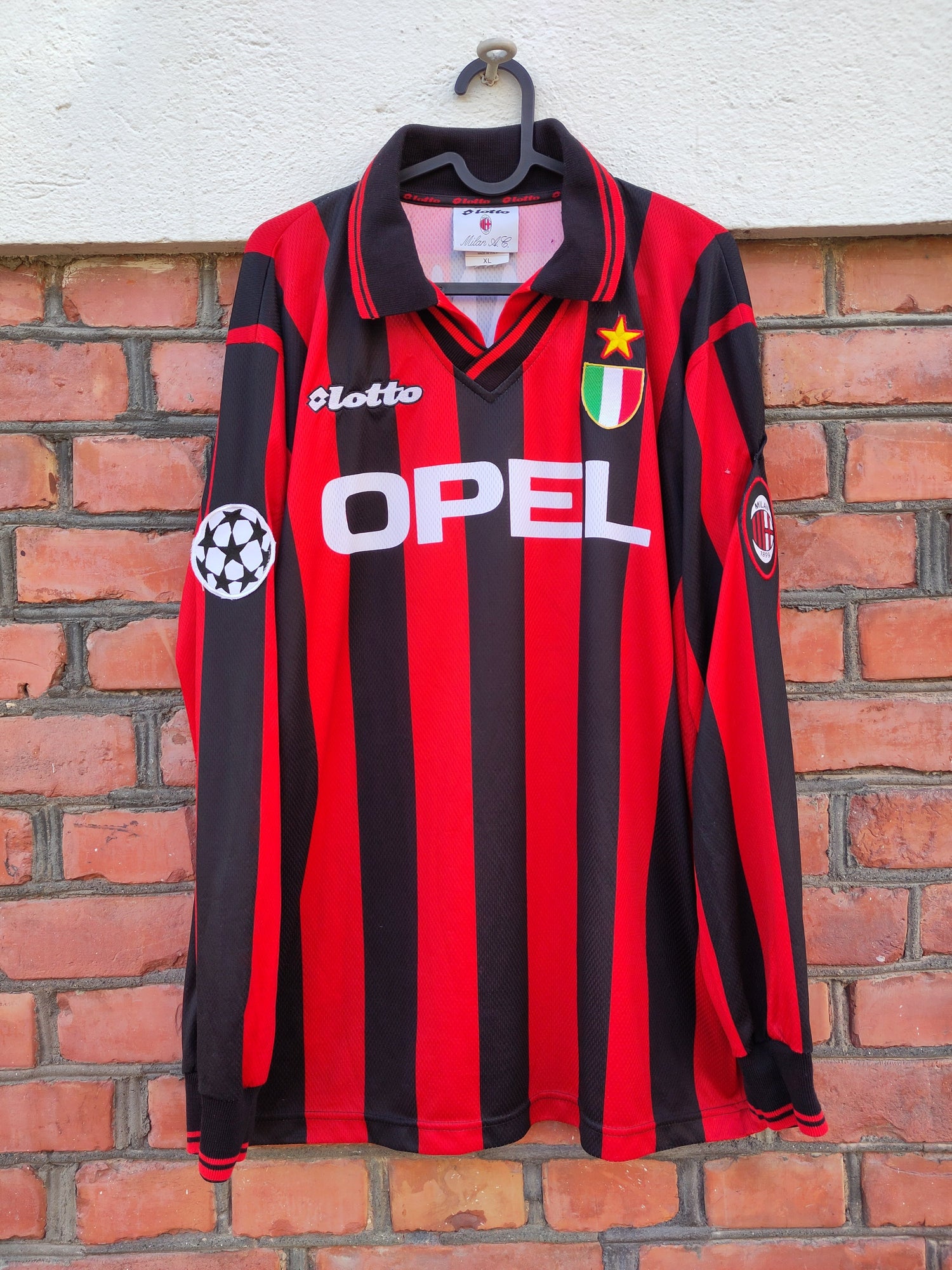 AC Milan MATCHWORN Eranio shirt 1996-97 (Champions League) – Forza Hamar