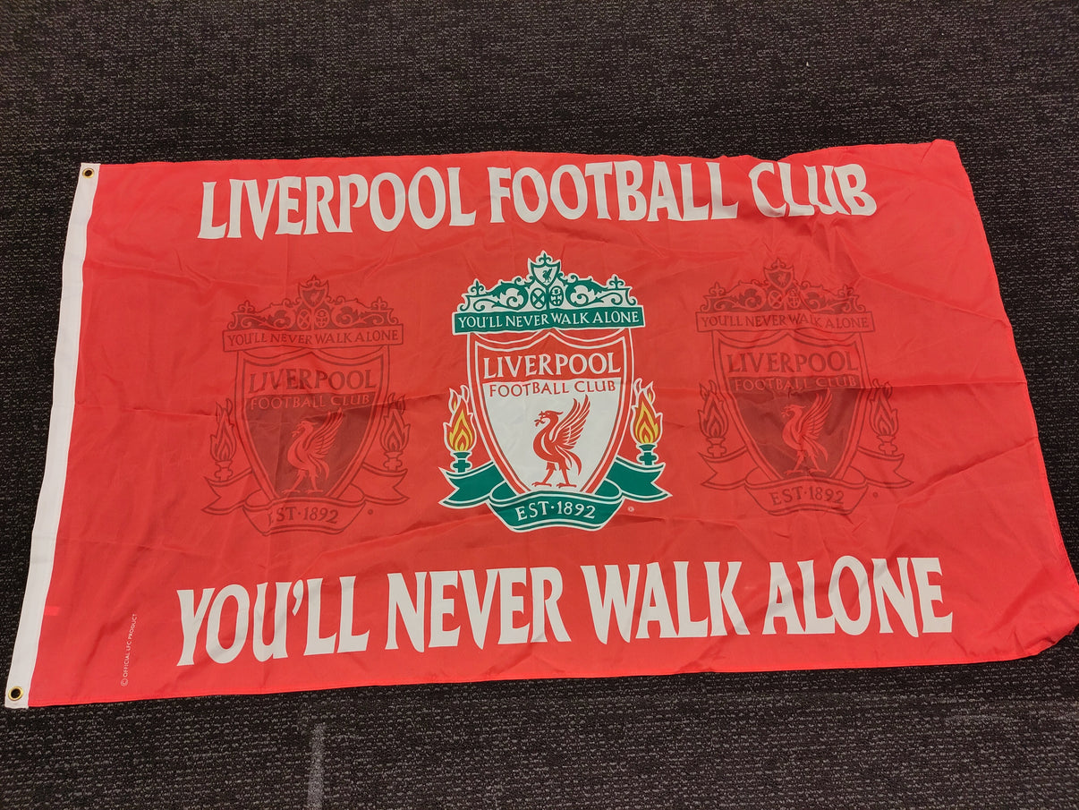 Liverpool flagg YNWA logo – Forza Hamar