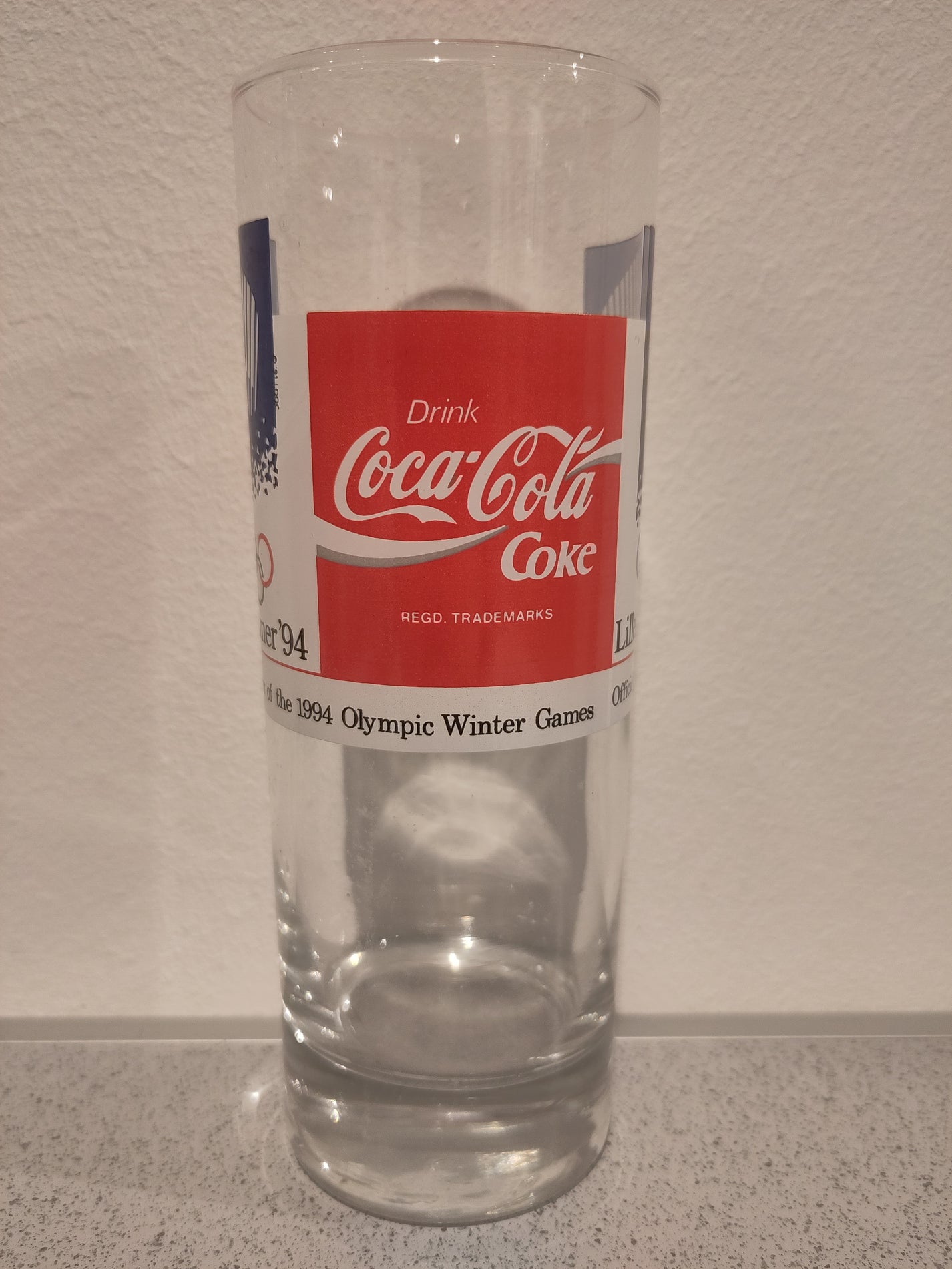 OL 1994 Lillehammer glass Coca-Cola (Drink Coca-Cola) – Forza Hamar