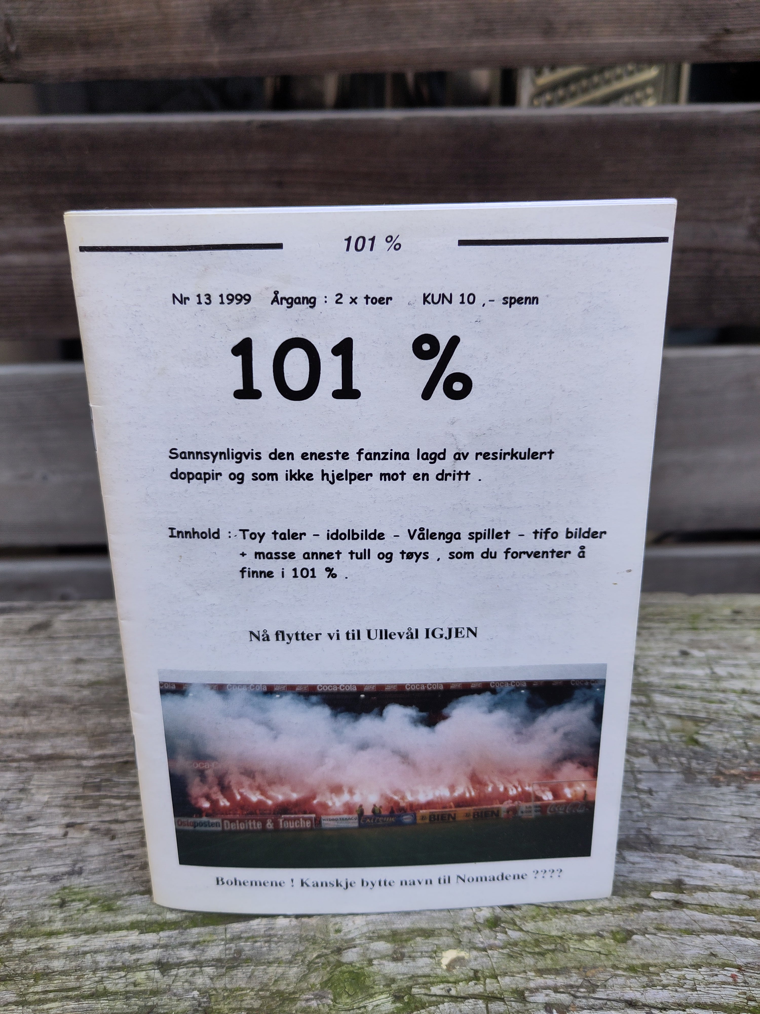 Vålerenga Fanzine 101 Forza Hamar