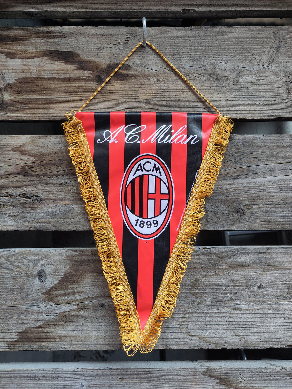 AC Milan vimpel stor – Forza Hamar