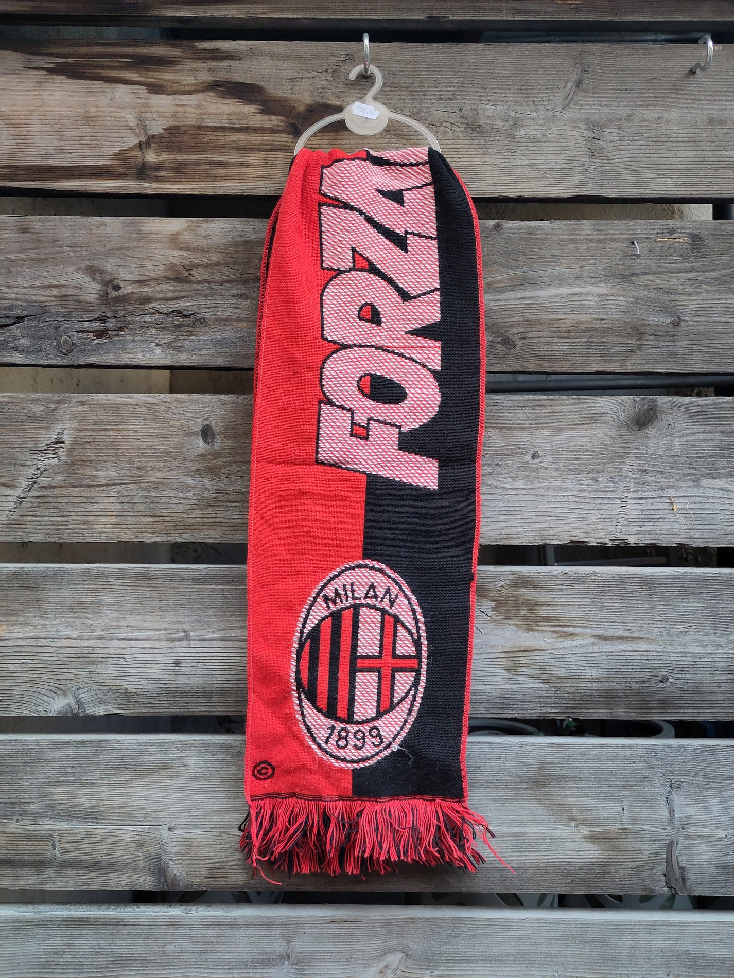 AC Milan skjerf v3 – Forza Hamar