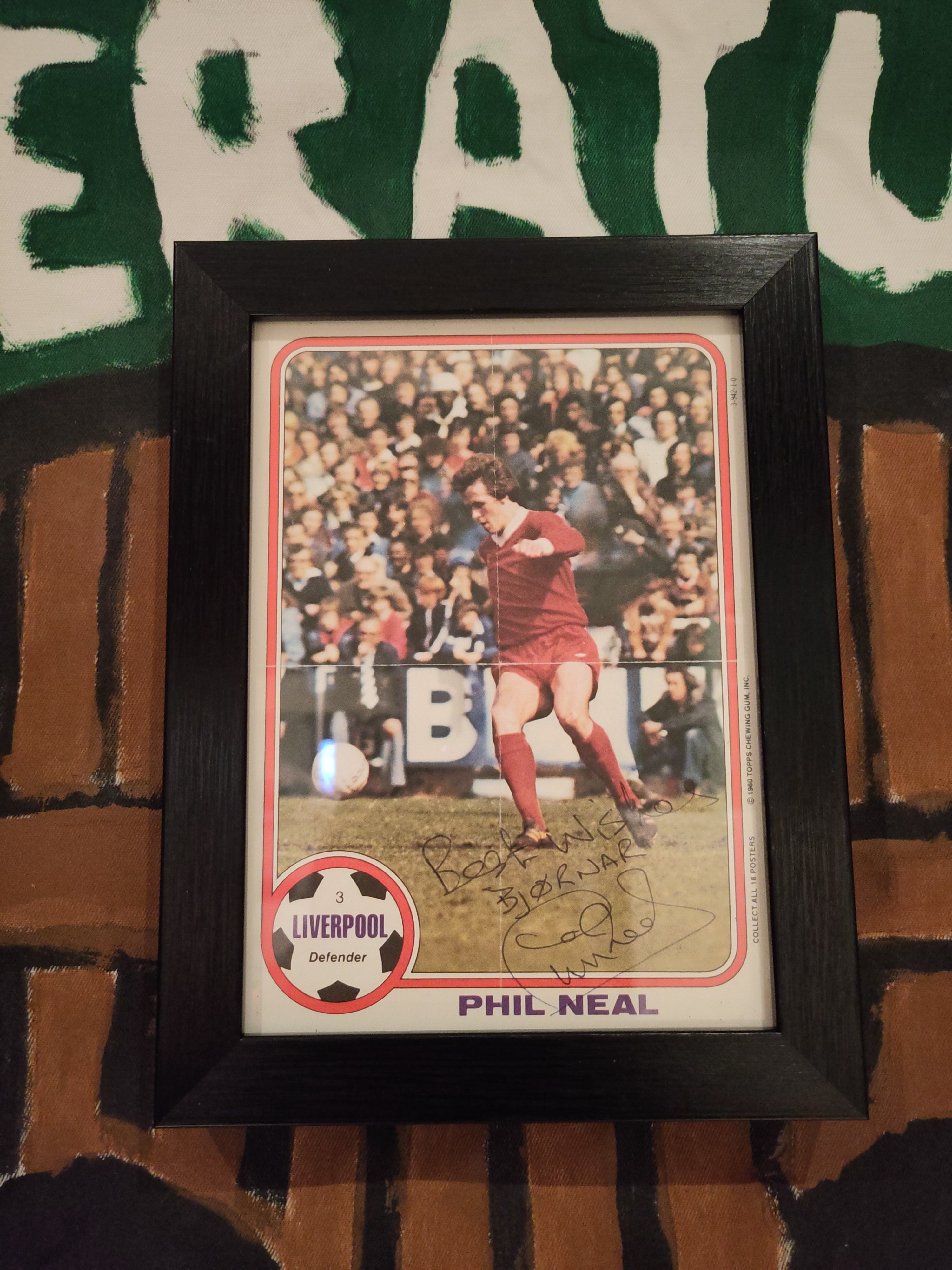 Liverpool bilde Phil Neal signert* – Forza Hamar